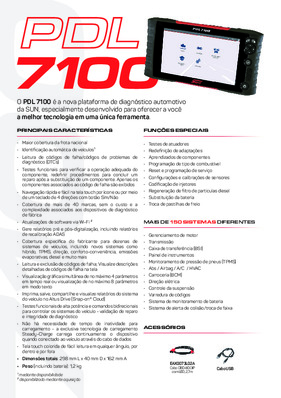 PDL 7100 | A melhor tecnologia - SUN